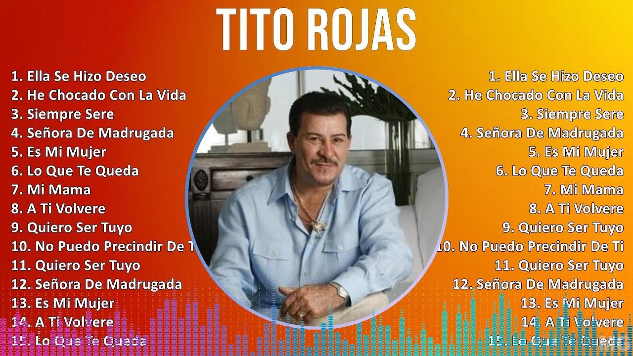 Tito Rojas 2024 MIX Las Mejores Canciones - Ella Se Hizo Deseo, He ...