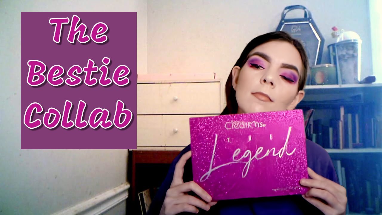 The Bestie Collab: Beauty Creations The Legend Eyeshadow Palette - YouTube