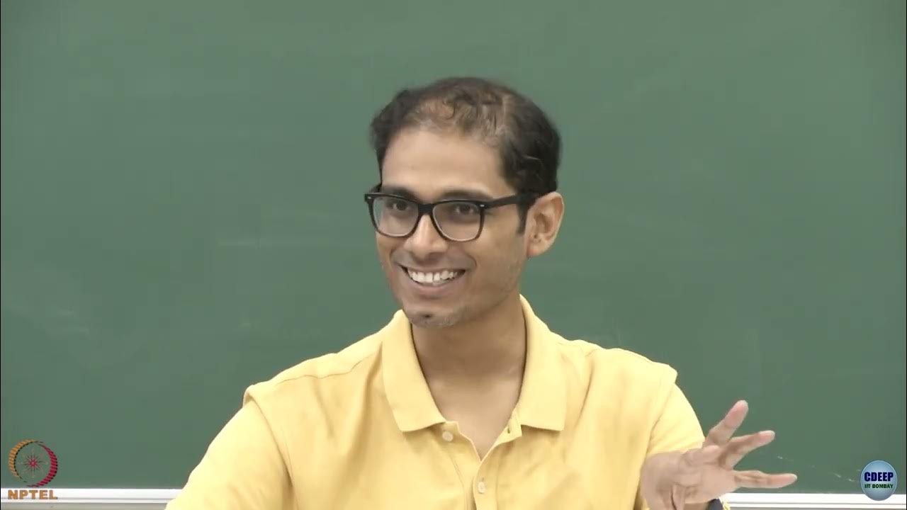 Week 1: Lecture 4 : Preliminaries and notations - YouTube