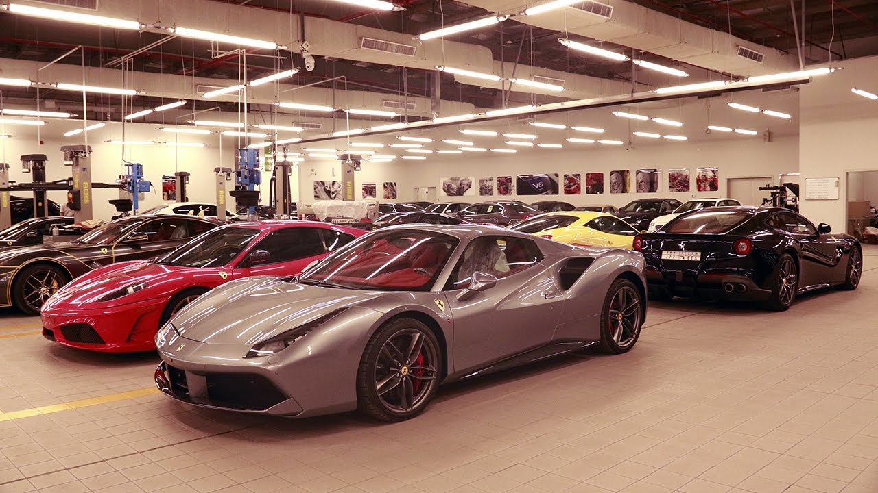 Ferrari Service Center Opening - YouTube