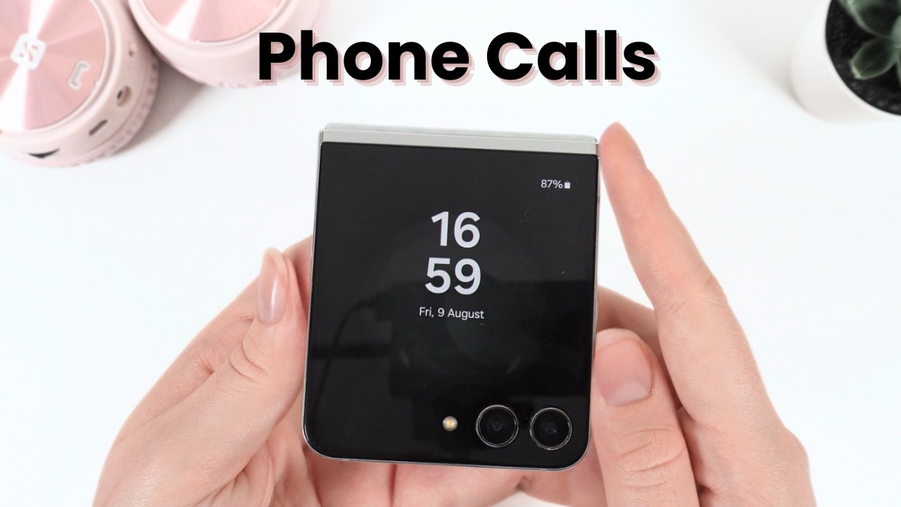 How to Make Phone Calls on Your Samsung Galaxy Z Flip 5 Cover Screen: A ...