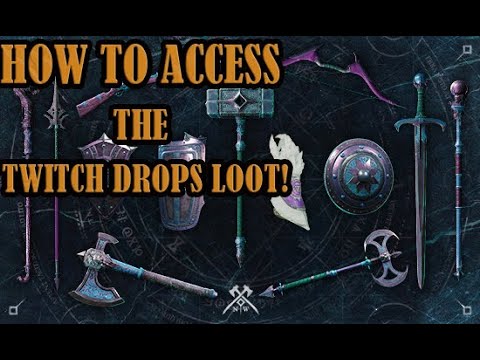 New World twitch drops - how to equip/access ! - YouTube