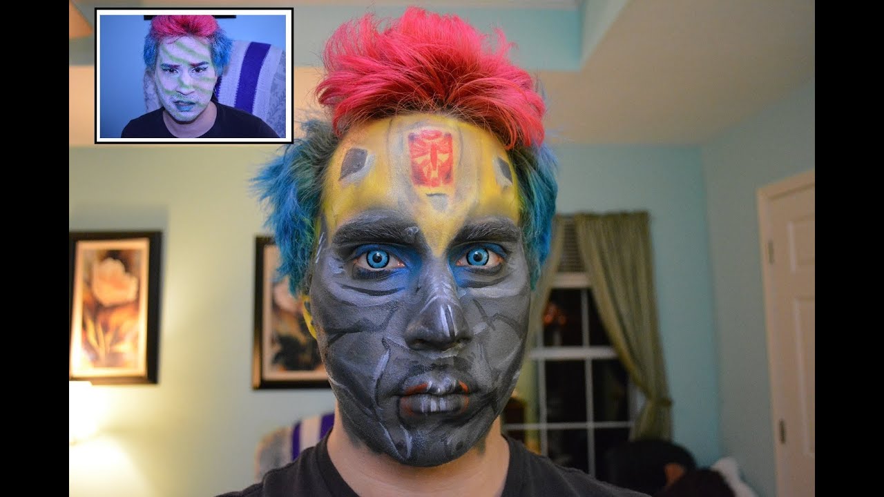 Transformers 4: Bumblebee Makeup (FAIL) | Keys Ritual - YouTube