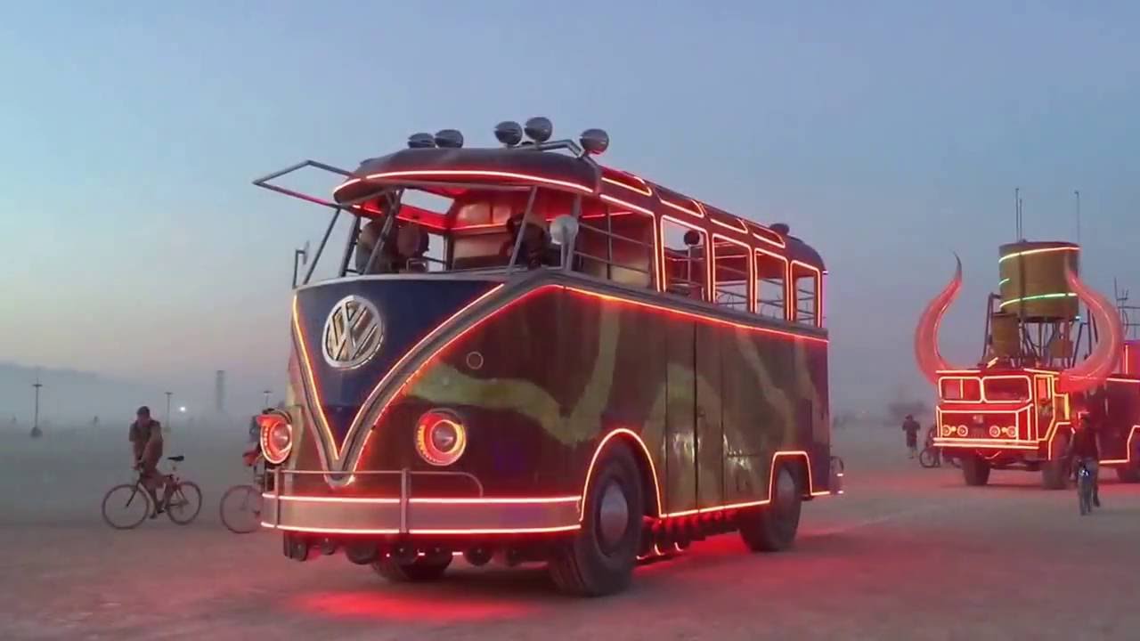 Burning Man 2016 Mutant Vehicles Rigistration at the DMV - YouTube