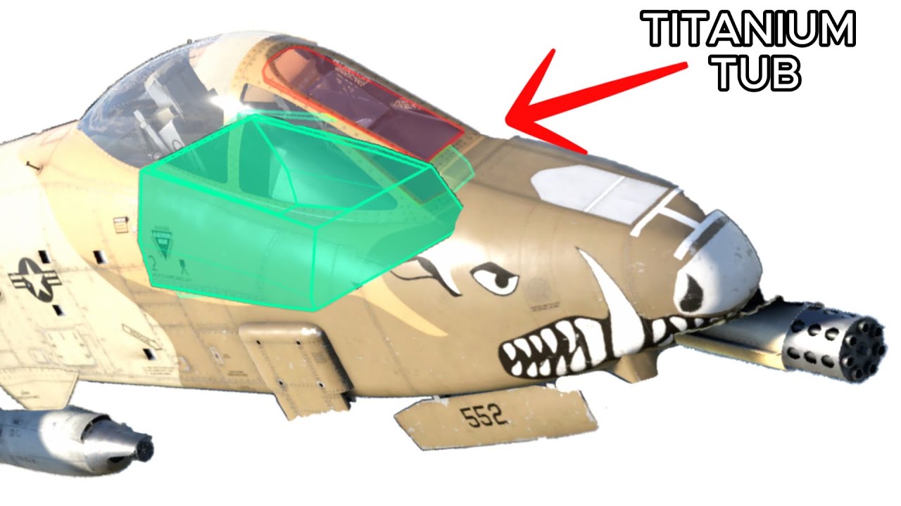A-10's TITANIUM TUB 💥💥💥 RB CAS - YouTube