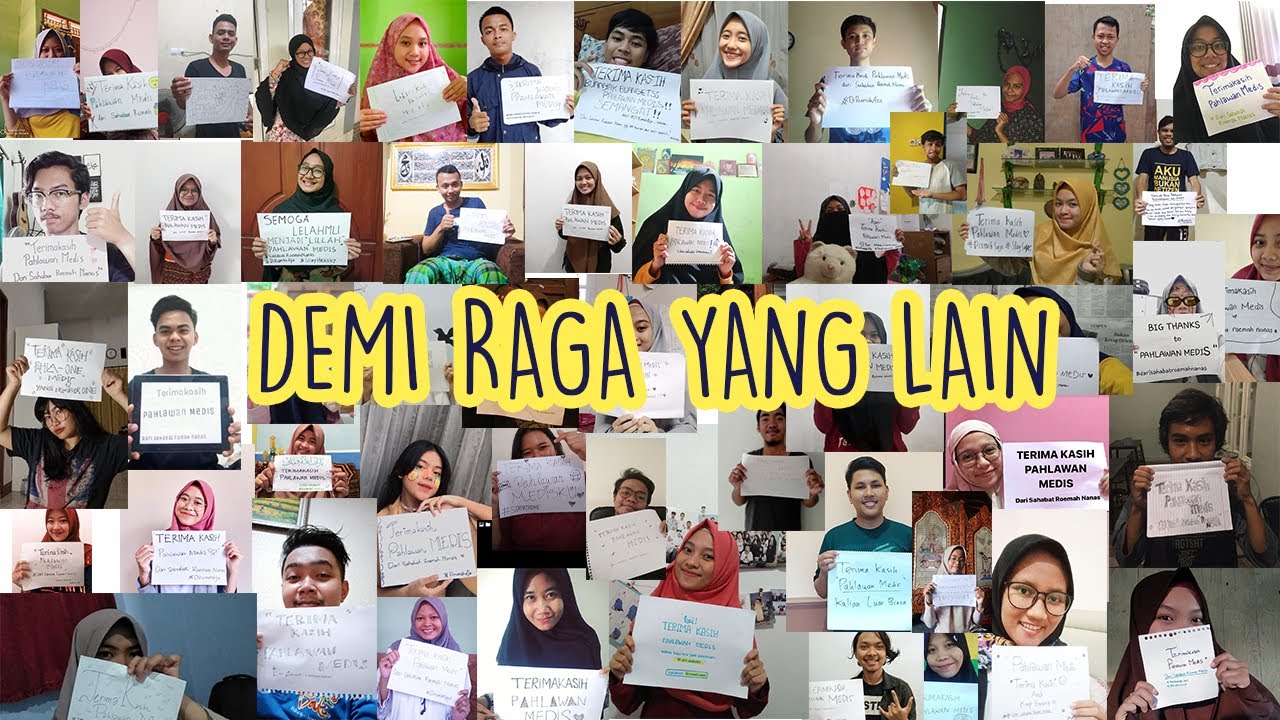 Demi Raga Yang Lain (ucapan semangat dari seluruh Indonesia) untuk ...