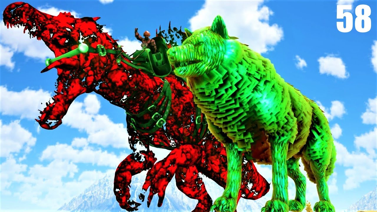 UNIQUE BIOHAZARD SPINO & MYTHICAL GROUP GOD! | ARK Omega Fjordur | ARK ...