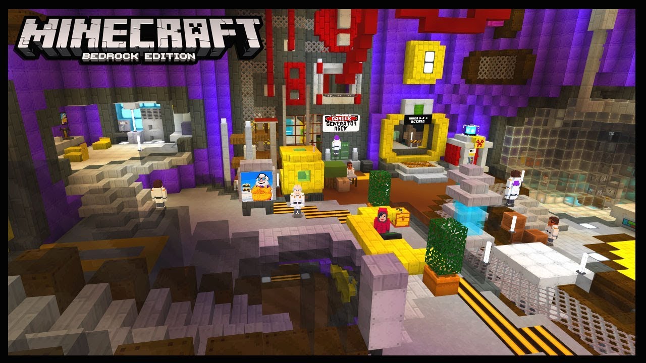 MONSTERS FROM THE ICE!! #2 | Minecraft Bedrock Map | Ft. NettyPlays ...