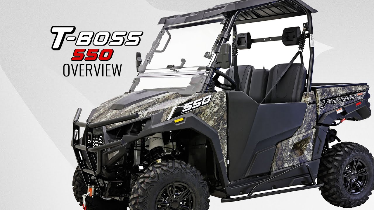 Massimo Motor T-Boss 550 Overview - YouTube