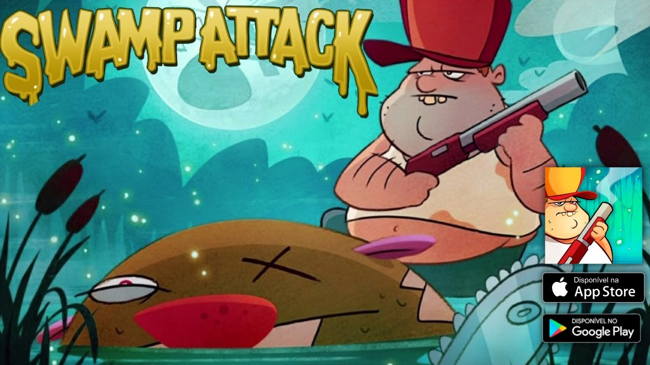 Swamp Attack Gameplay Walkthrough Part 1 - Tutorial Episode 1 [ iOS ...