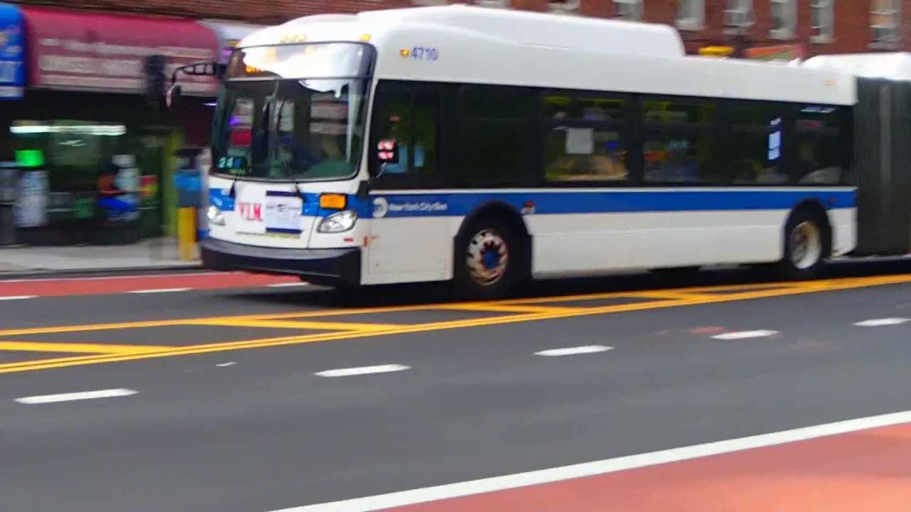 MTA New York City Bus New Flyer XD60 4710 on the Bx55 LIMITED - YouTube