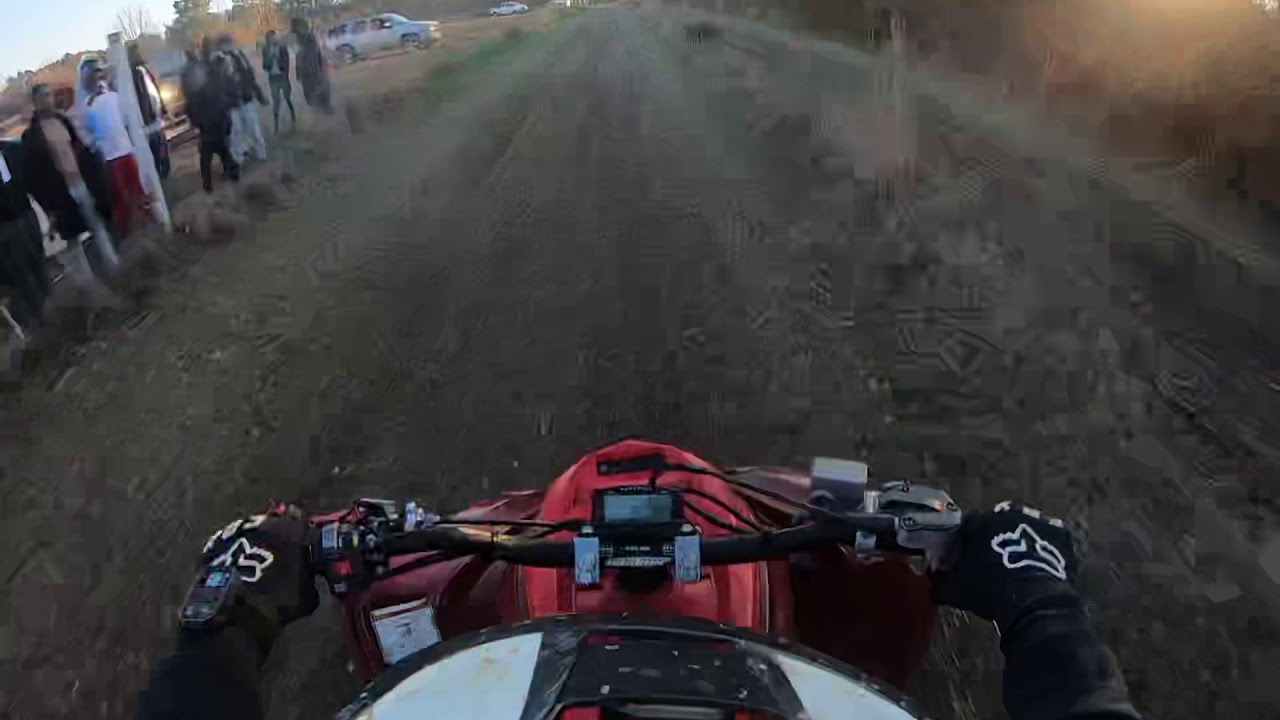 Atv dirt drag racing - YouTube
