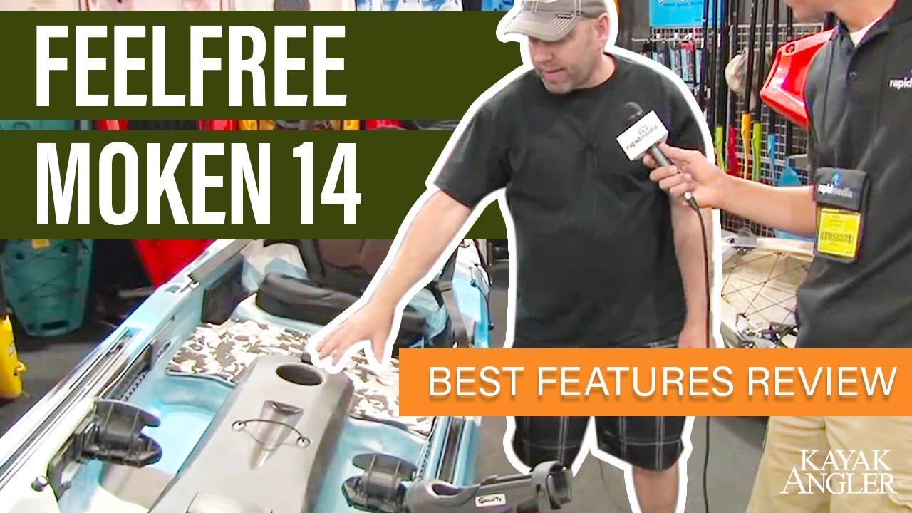 Feelfree Moken 14 🎣 Fishing Kayak 📈 Specs & Features Review and Walk ...