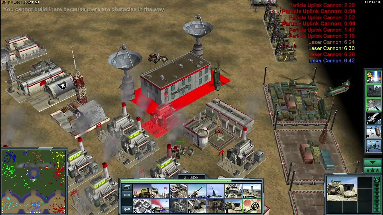 USA BOSS + Aurora Nuke vs 7 USA Laser - Command & Conquer Generals ...