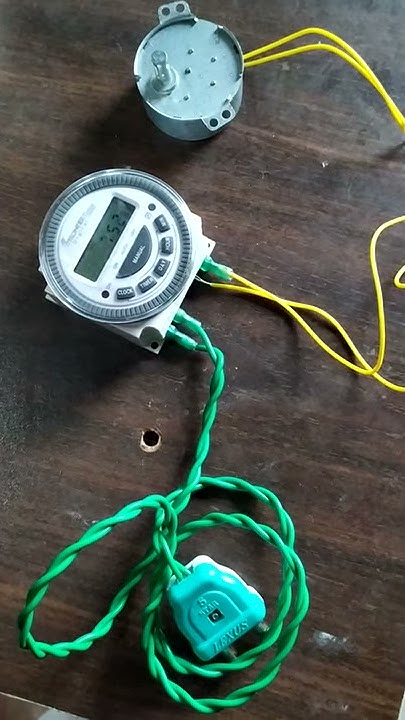 eggs Turner timer and motor - YouTube