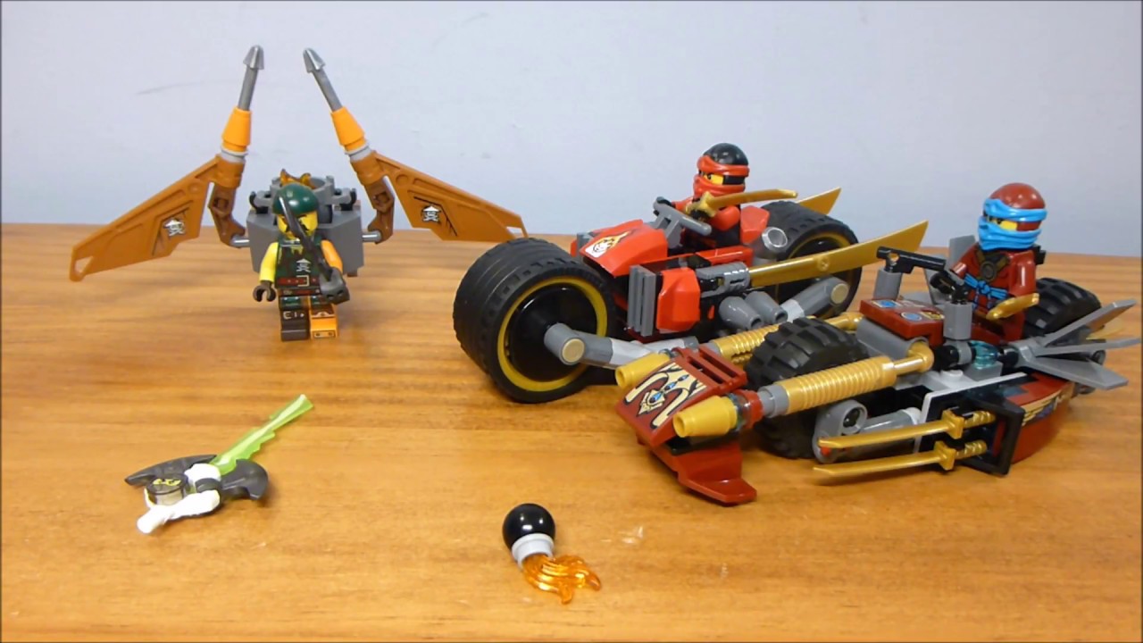 Lego Ninja Bike Chase Review - Ninjago Set #70600 - YouTube