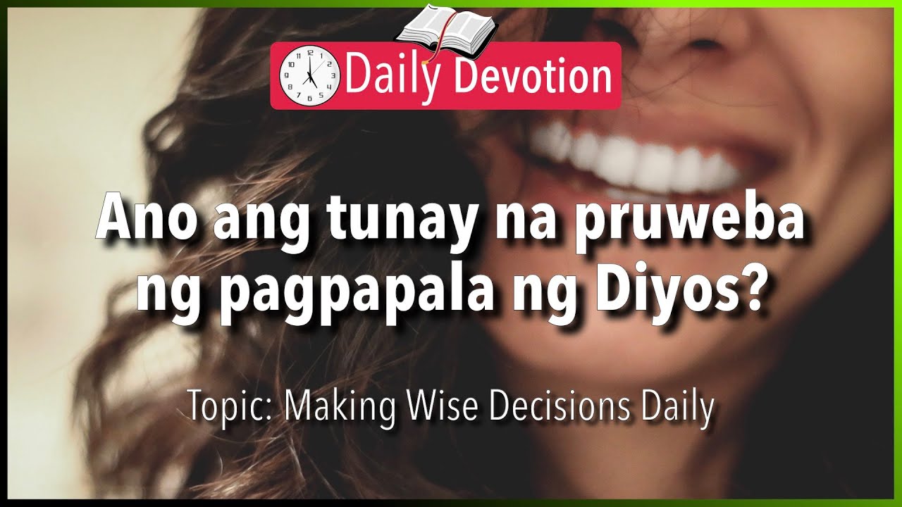 October 17: Proverbs 10:22 - Naguumapaw na Pagpapala ng Diyos / 365 ...