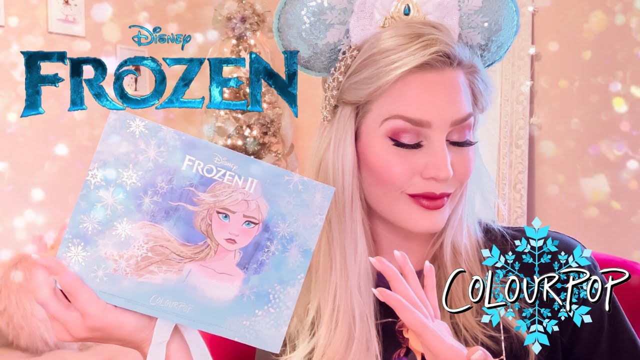 COLOURPOP x DISNEY FROZEN II ELSA Palette Tutorial | Natural Look - YouTube
