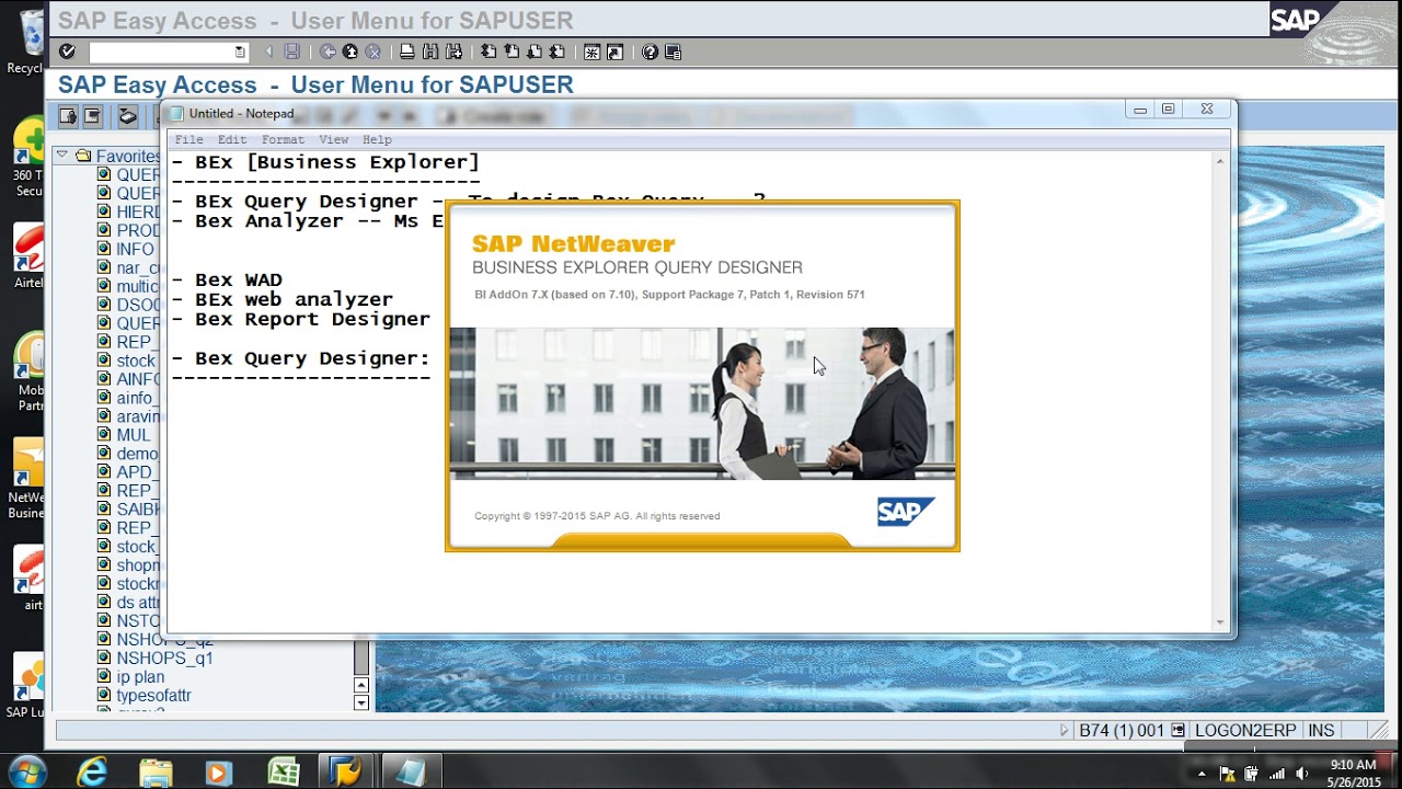 Bex Query Designer Part 1 - YouTube