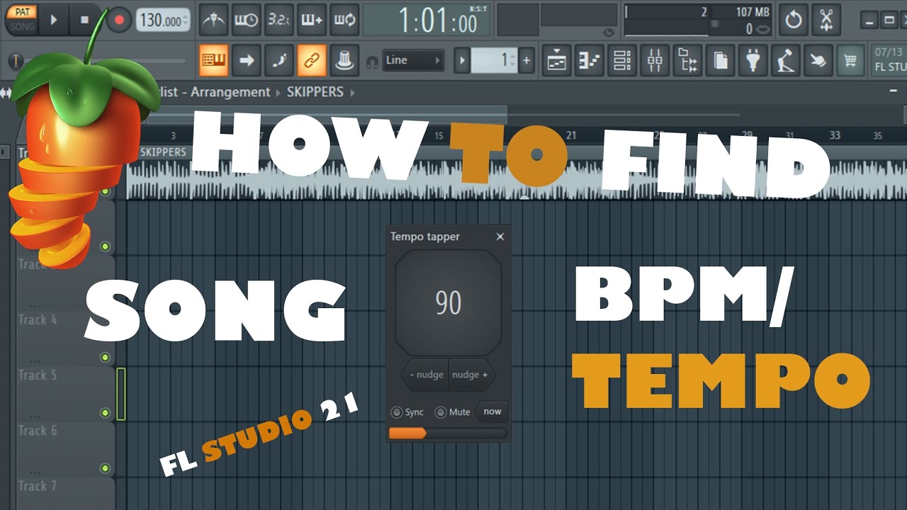 How To Find Song BPM/ TEMPO in FL Studio - YouTube
