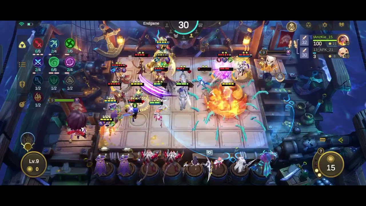 MLBB Magic Chess Commander Vale Weapon master and Nature - YouTube