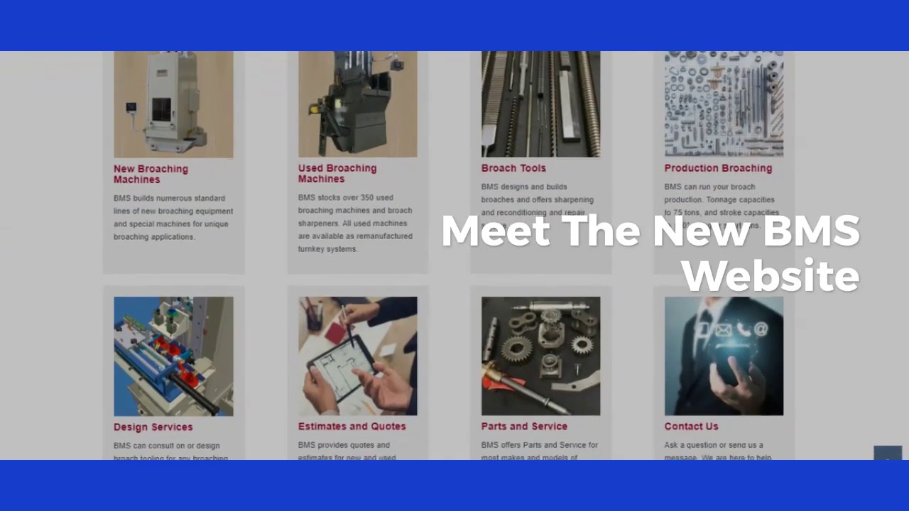 Meet The New BMS Website - YouTube