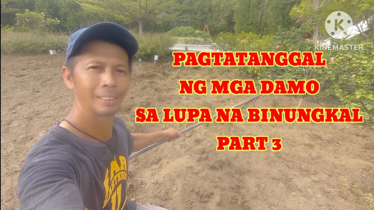 KAPINOY/PAGTATANGGAL NG MGA DAMO SA LUPA NA BINUNGKAL PART 3 - YouTube