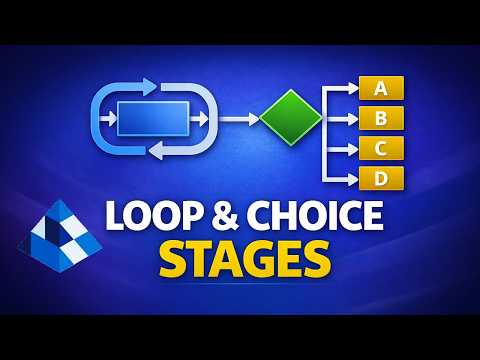Collection Stage, Loop Stage And Choice Stage In Blue Prism || Switch ...