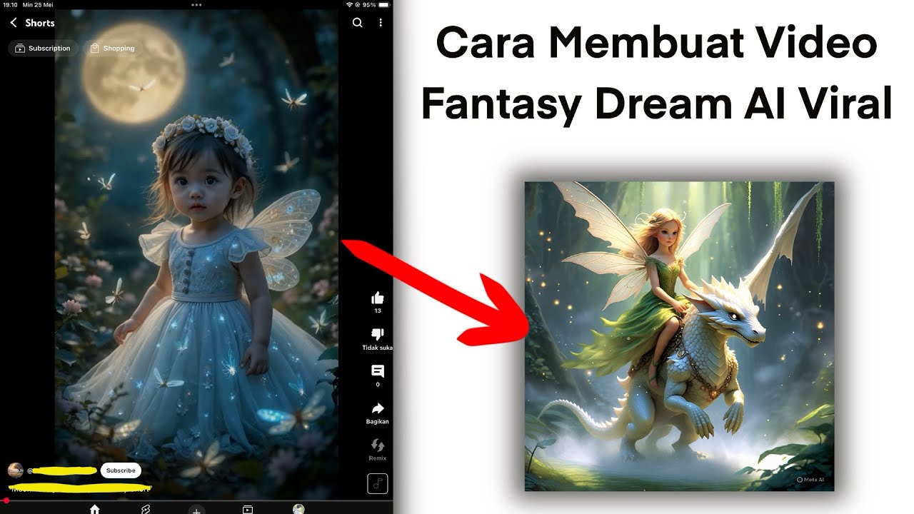 Cara Membuat Video Fantasy Dream AI Viral Terbaru Ternyata Gampang ...