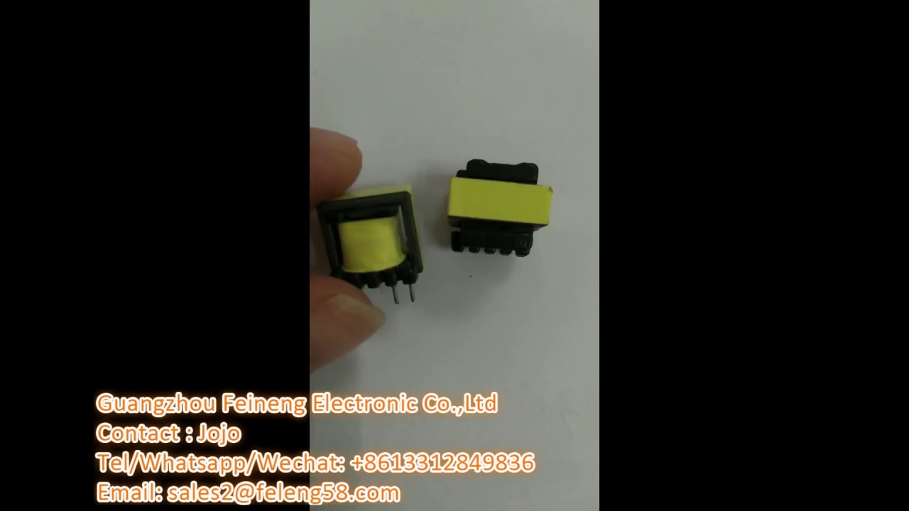 EE13 high frequency transformer - YouTube