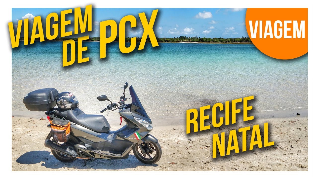 PCX OFF ROAD - Viagem de Recife para Natal de Scooter PCX - YouTube