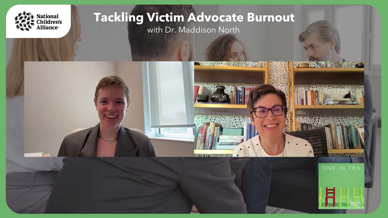 One in Ten | Tackling Victim Advocate Burnout with Dr. Maddison North ...