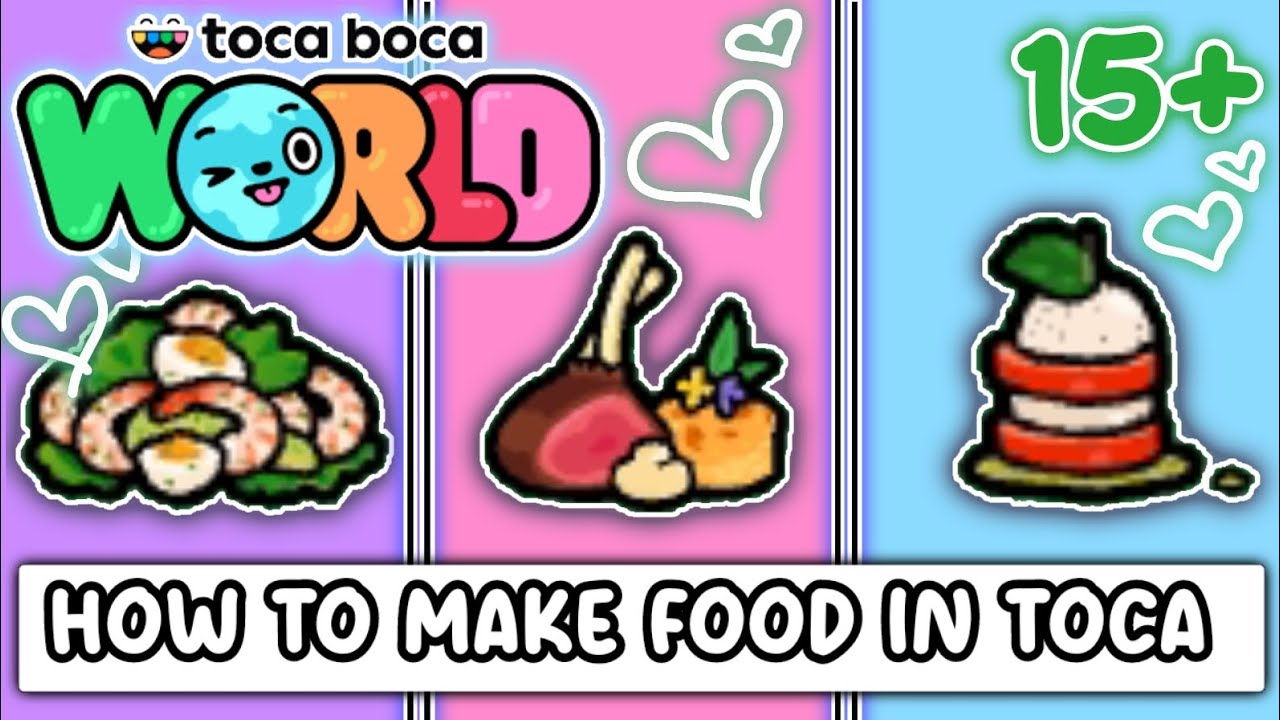 15+ FREE Secret Toca Boca Recipes that You Must Try 🍗😋 - YouTube