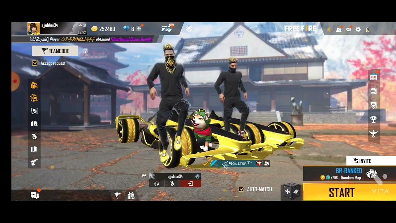 Free Fire fani emots - YouTube