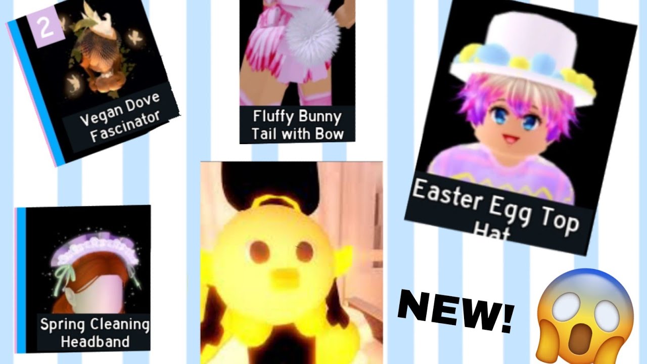 RH Easter items! + old accessories // Cherrie // roblox Royale High ...