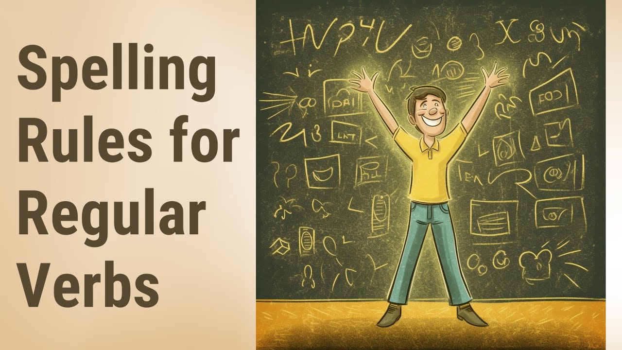 Mastering Spelling Rules for Regular Verbs in Simple Past Tense - YouTube