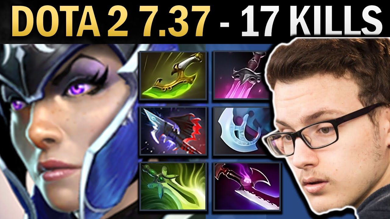 Luna Gameplay Miracle with Khanda and Butterfly - Dota 7.37 - YouTube