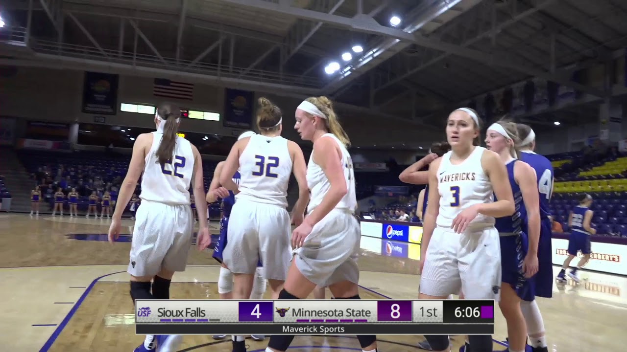 Women's Basketball - Minnesota State Mankato vs Sioux Falls - 19th ...
