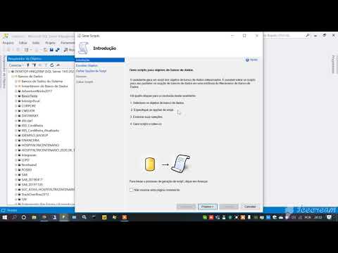Como gerar um script com INSERT's de forma rápida no SQL Server - YouTube