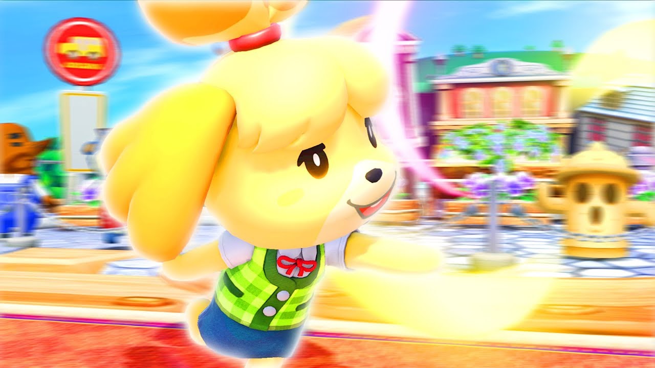 Animal Crossing Isabelle Pocket Only! (Super Smash Bros Ultimate) - YouTube