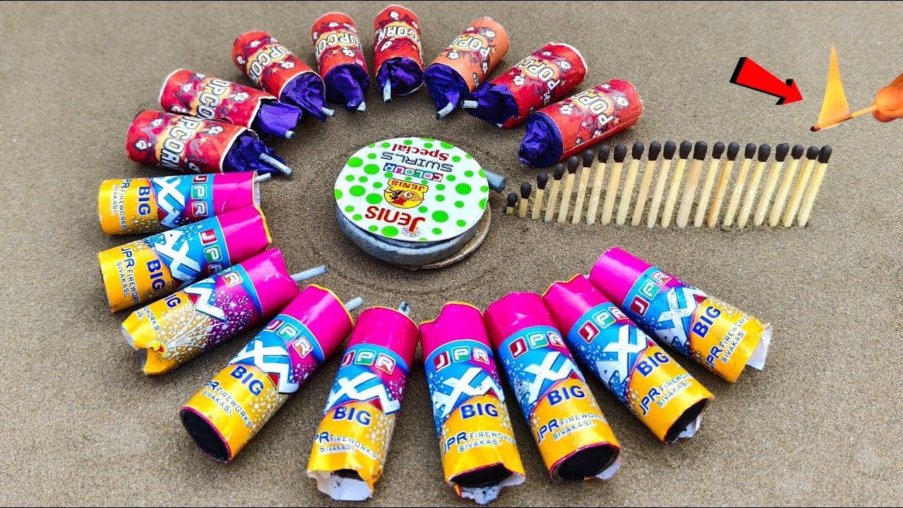 Many Popcorn Crackers Vs Deluxe Chitput Vs Chakri Amaging Experiment 😱 ...