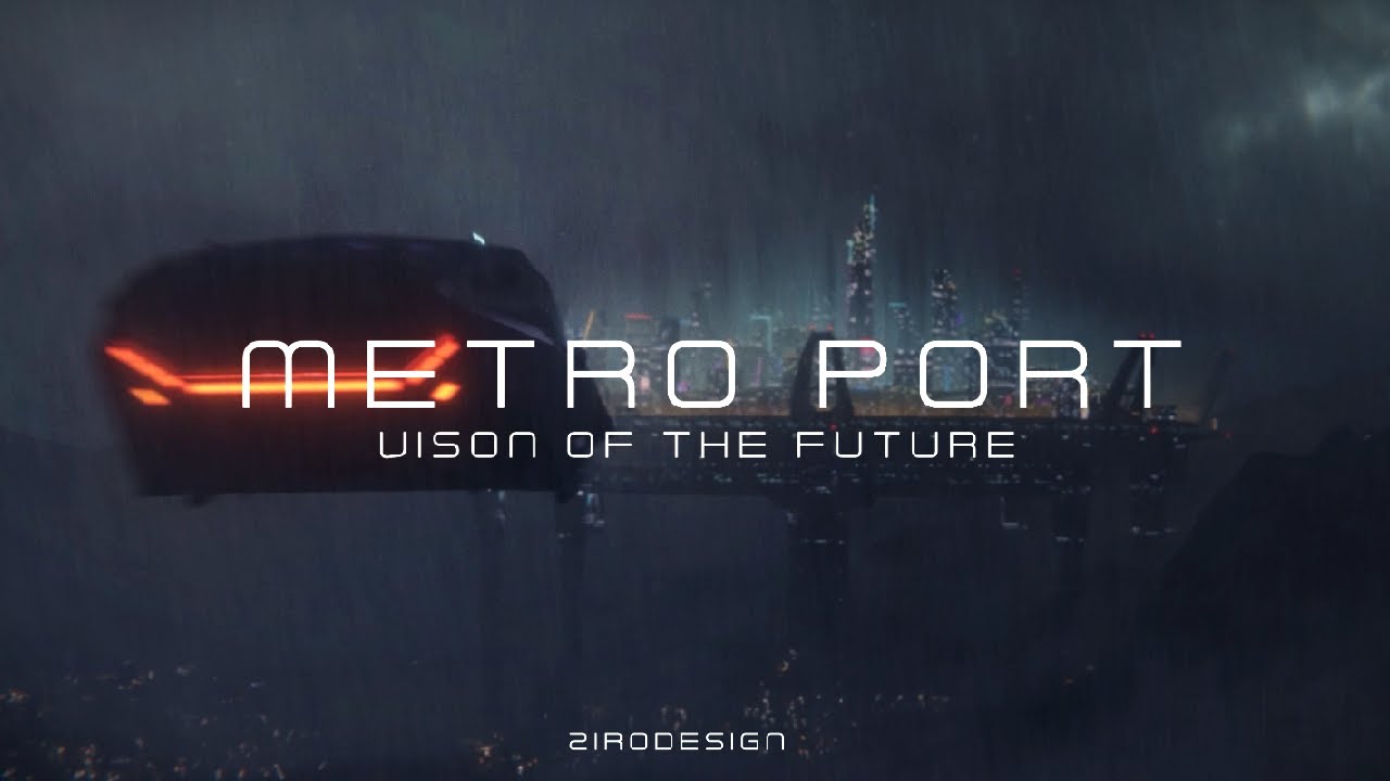 METRO PORT | Vision of the future CGI Blender Animated Short Film by ...