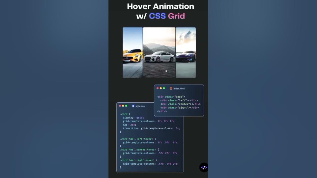 Hover Animation W Css Grid Html Using In Css Html Css Htmlshorts Shorts Youtube