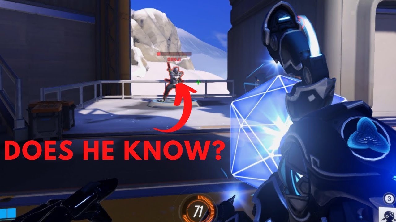 Symmetra's Orb Hitbox is BROKEN in Overwatch 2 lol - YouTube