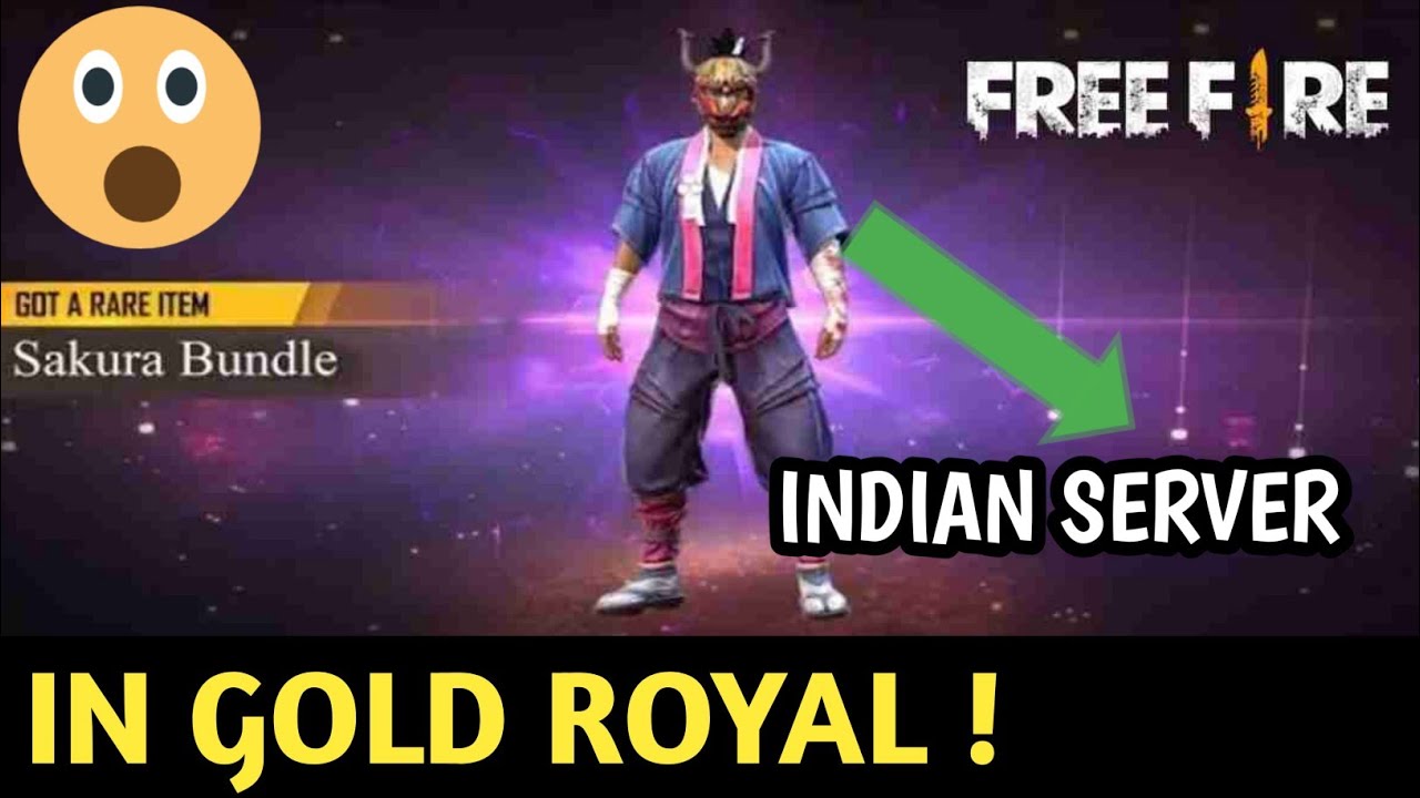 FREE FIRE NEW EVENT | SAKURA BUNDLE FREE FIRE | SAKURA BUNDLE IN GOLD ...