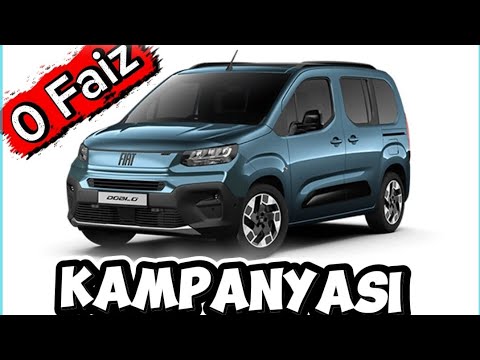 Fiat Doblo 2025 Aralık kampanya ve Fiyatları l 1.000.000 /0 Faiz #ticariaraç #fiat #kampanya 