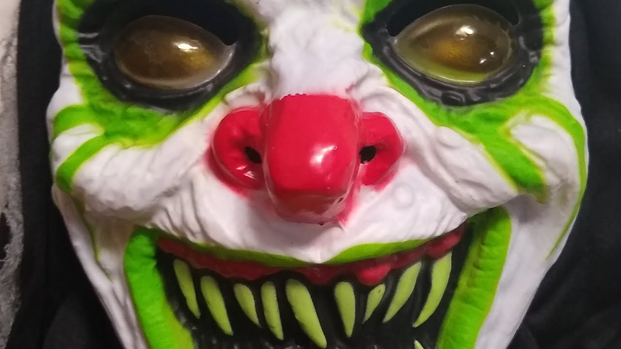 WALMART CLOWN MASK - YouTube