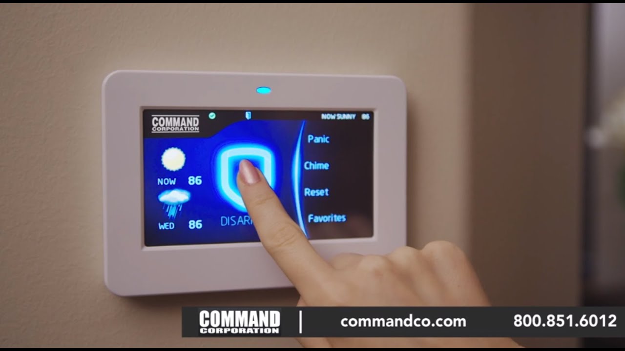 Command Corporation Home Security - YouTube