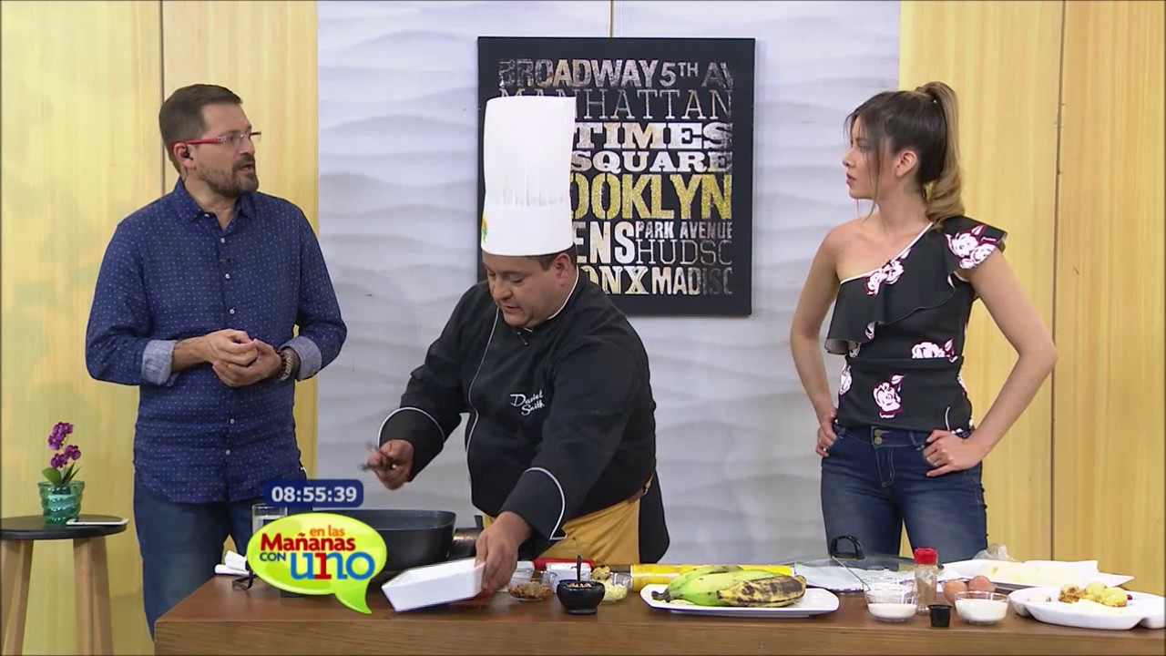 Aborrajado al estilo del chef Daniel Smith - YouTube