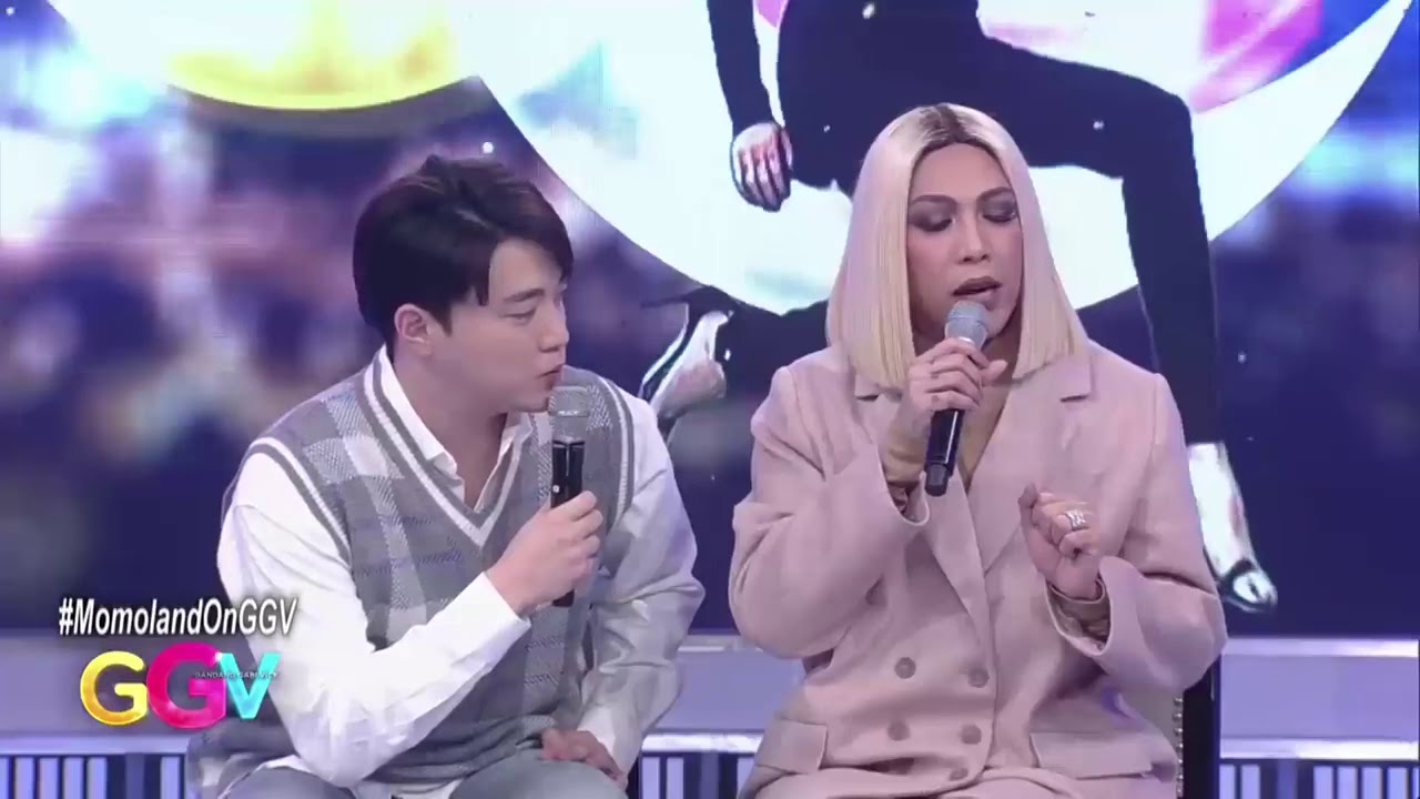 Momoland gets shocked when Vice Ganda tries to remove his wig | GGV ...